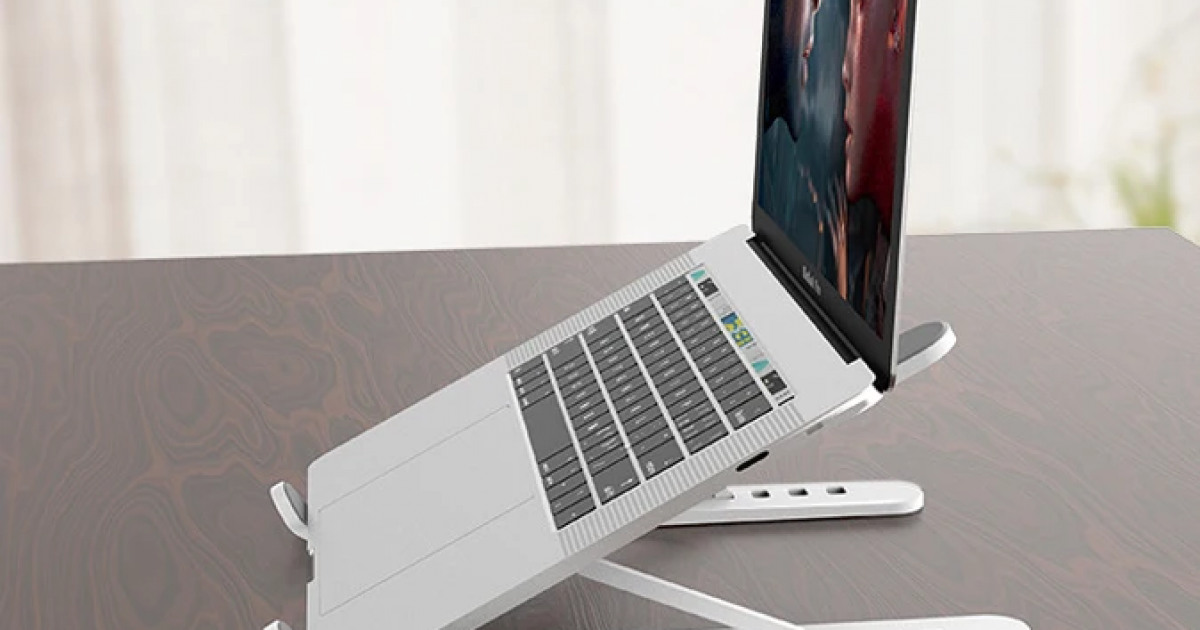 US $4.98 42% OFF|Portable Laptop Stand Foldable Base Notebook Holder ...