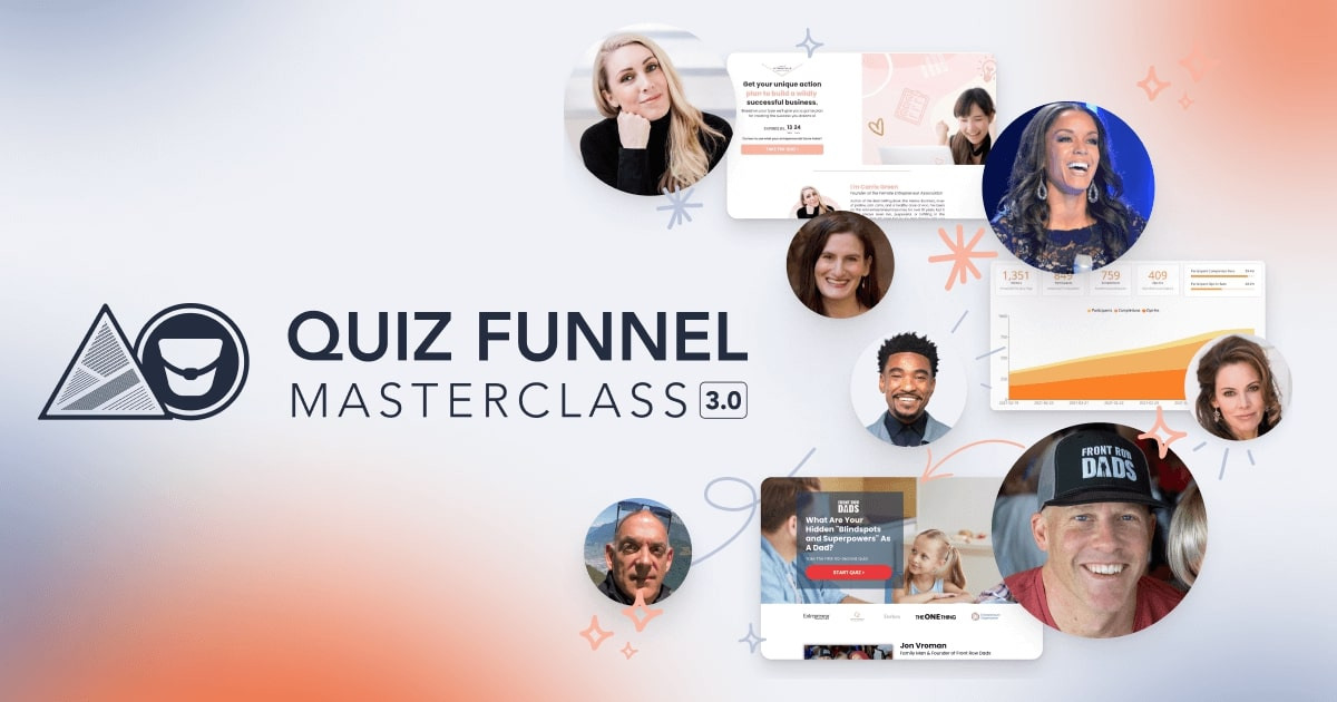 QUIZ Funnel Masterclass 3.0 - MEET THE TEAM!