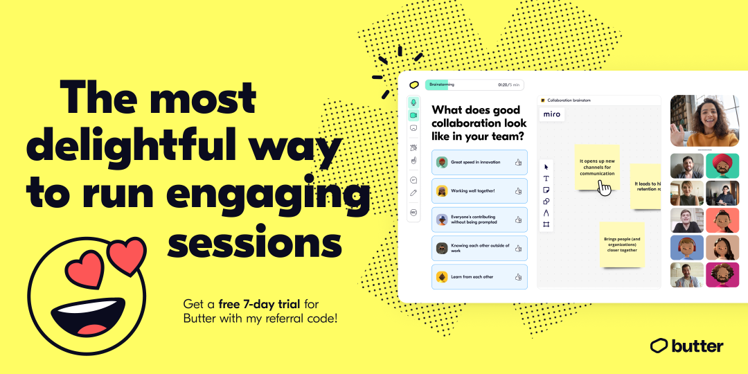 Butter | The most delightful way to run engaging sessions