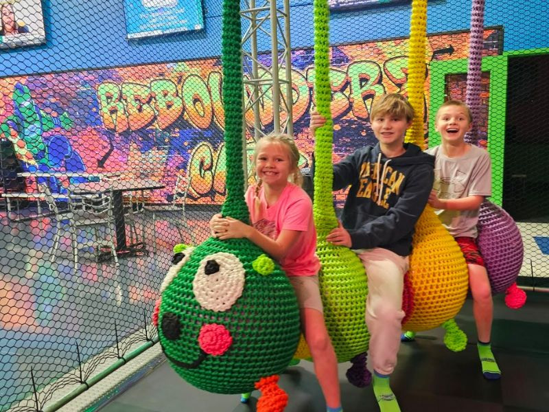 Your Kids Will Flip for the NEW Ropeland at Rebounderz - 2024