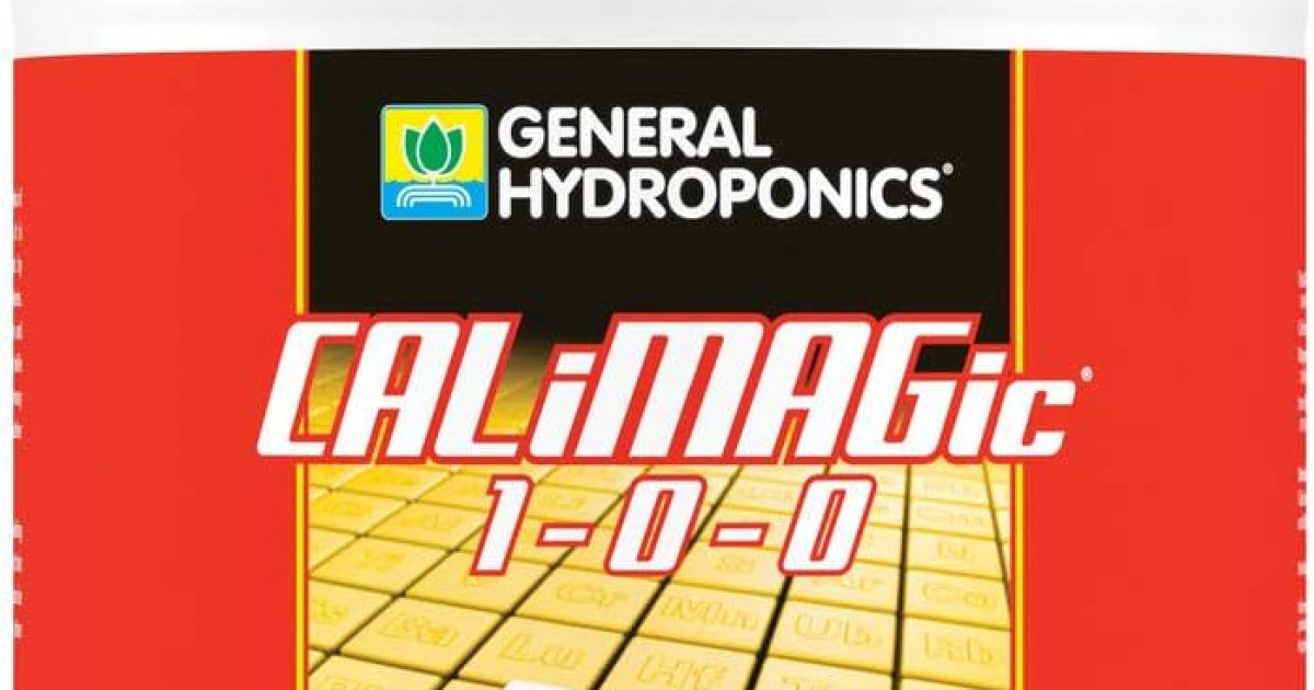 General Hydroponics CALiMAGic 1-0-0, Concentrated Blend Of Calcium ...