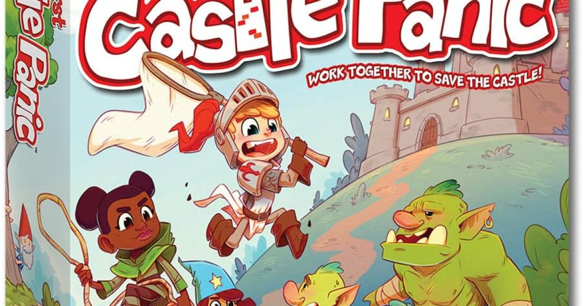 My First Castle Panic Game – Fantasy Strategy Board Games for Kids 4-6 ...