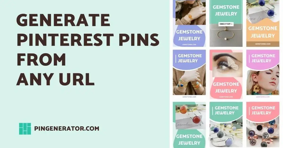 Pin Generator - Pinterest Marketing Solution