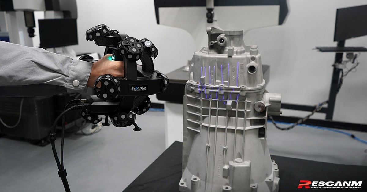 Scanner 3D TrackScan | RESCANM