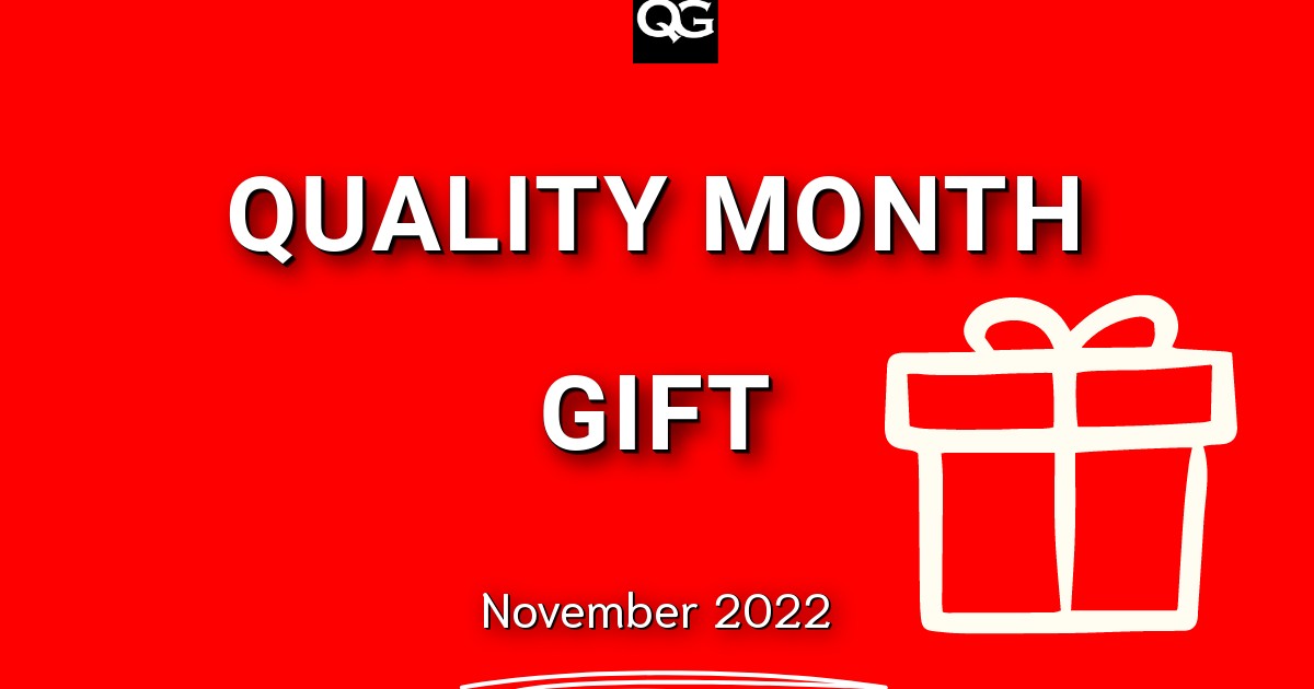 Quality Month 2022 - Free Gift - 3 Courses