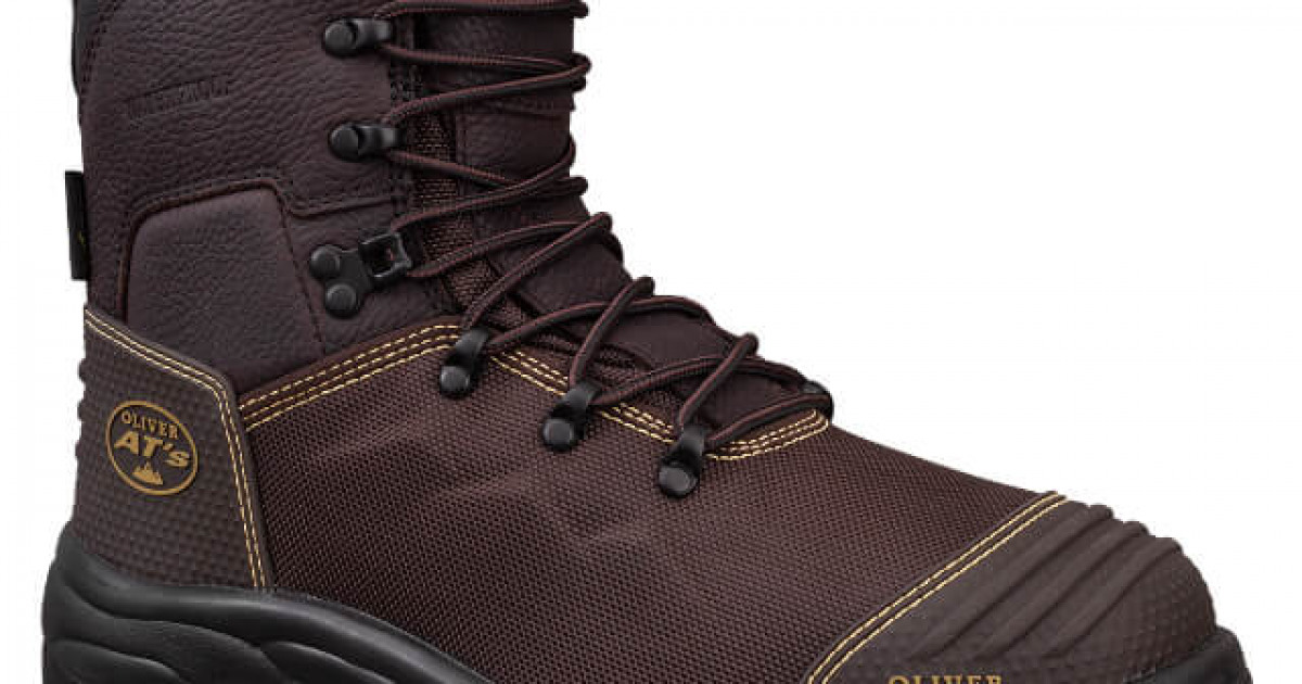 OLIVER AT65 WATERPROOF BROWN LACE UP (65-490) | Shepparton Workwear
