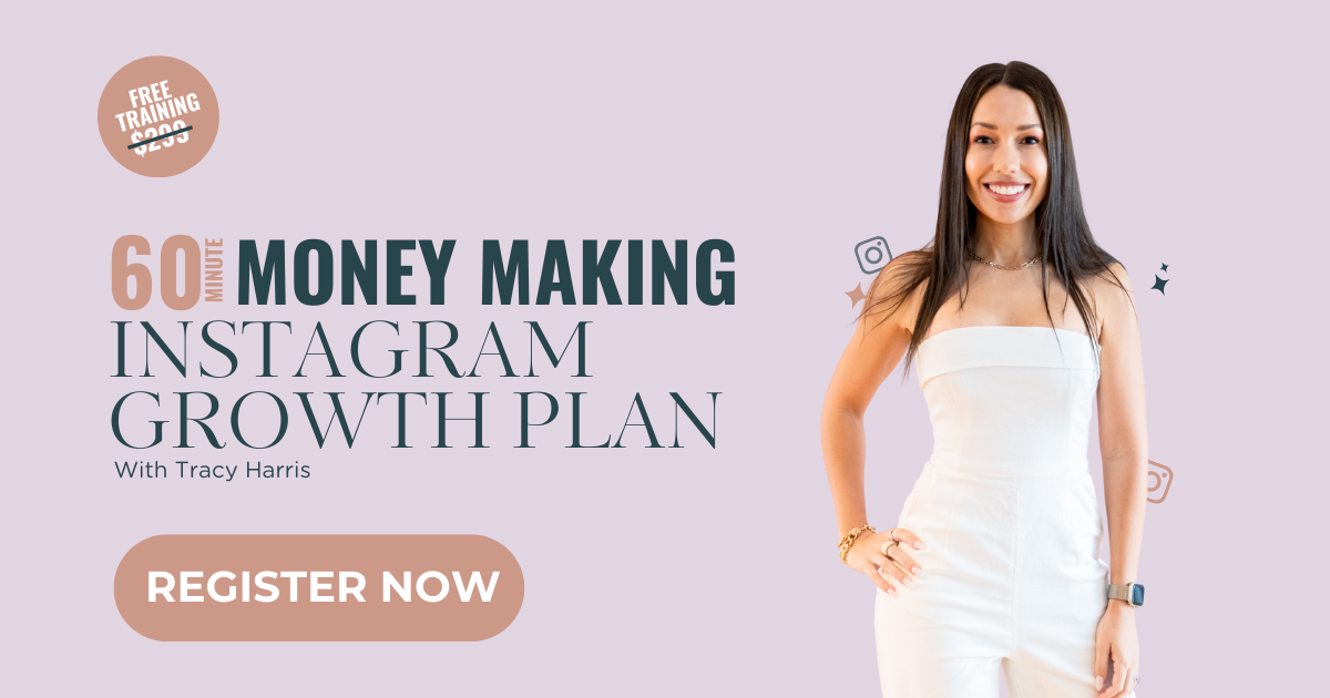 FREE TRAINING - Create Your Money Making Instagram Growth Plan