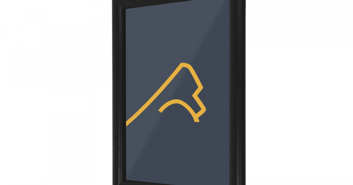 Black Snap Frame - Black Poster Snap Frame | Silverback Visual