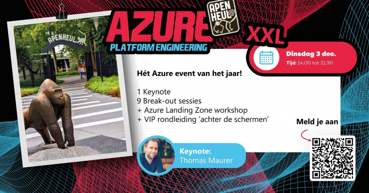 Speaking at the Azure Platform Engineering (APE) XXL Event 2024
