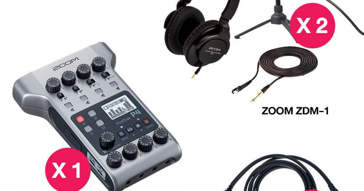Zoom Podcast Duo Speaker