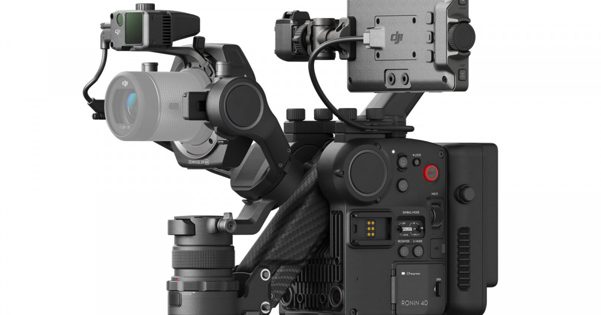[Pre Order] DJI Ronin 4D 4-Axis Cinema Camera 6K Combo Kit (ประกันศูนย์ ...