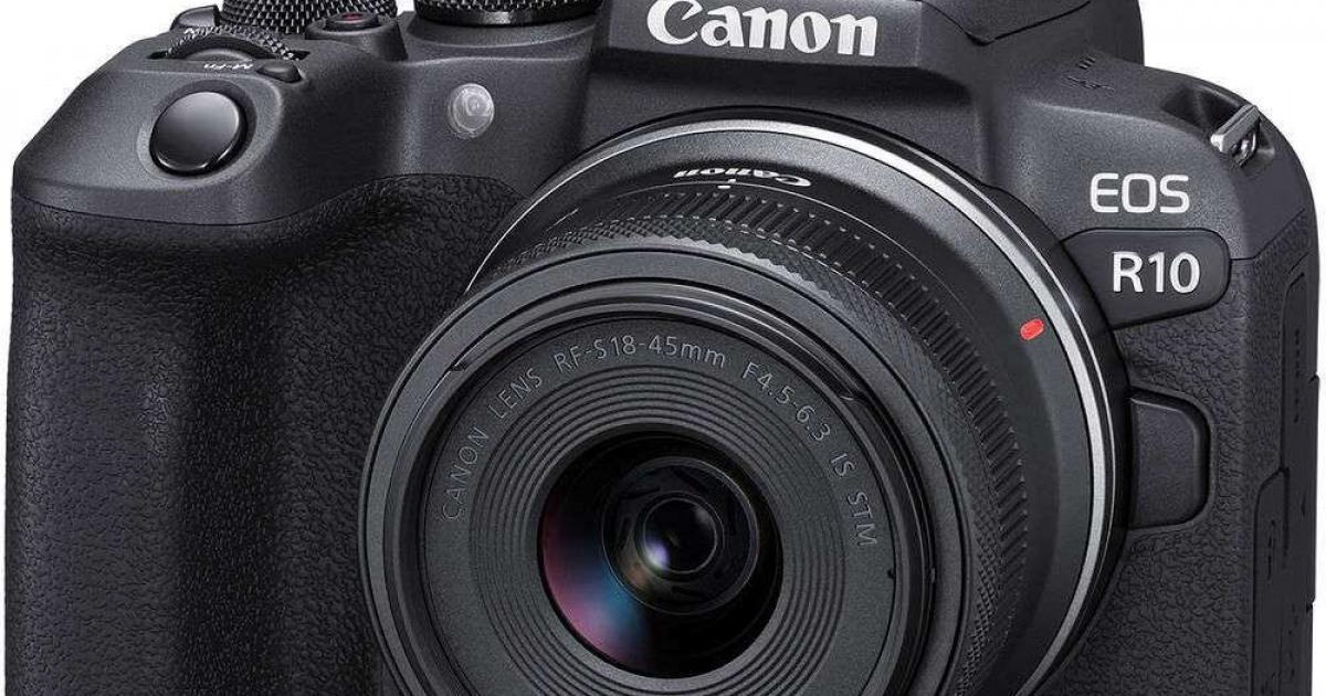 [Pre Order] Canon EOS R10 Mirrorless Camera with 18-45mm Lens (ประกัน ...