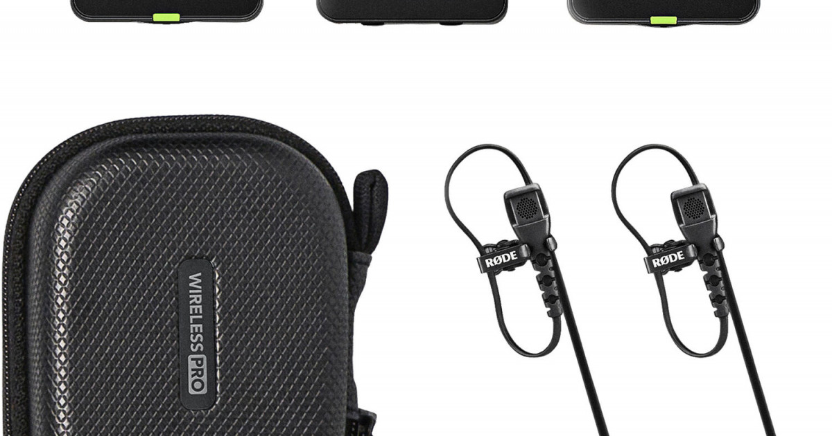 [Pre Order] Rode Wireless PRO 2-Person Clip-On Wireless Microphone ...